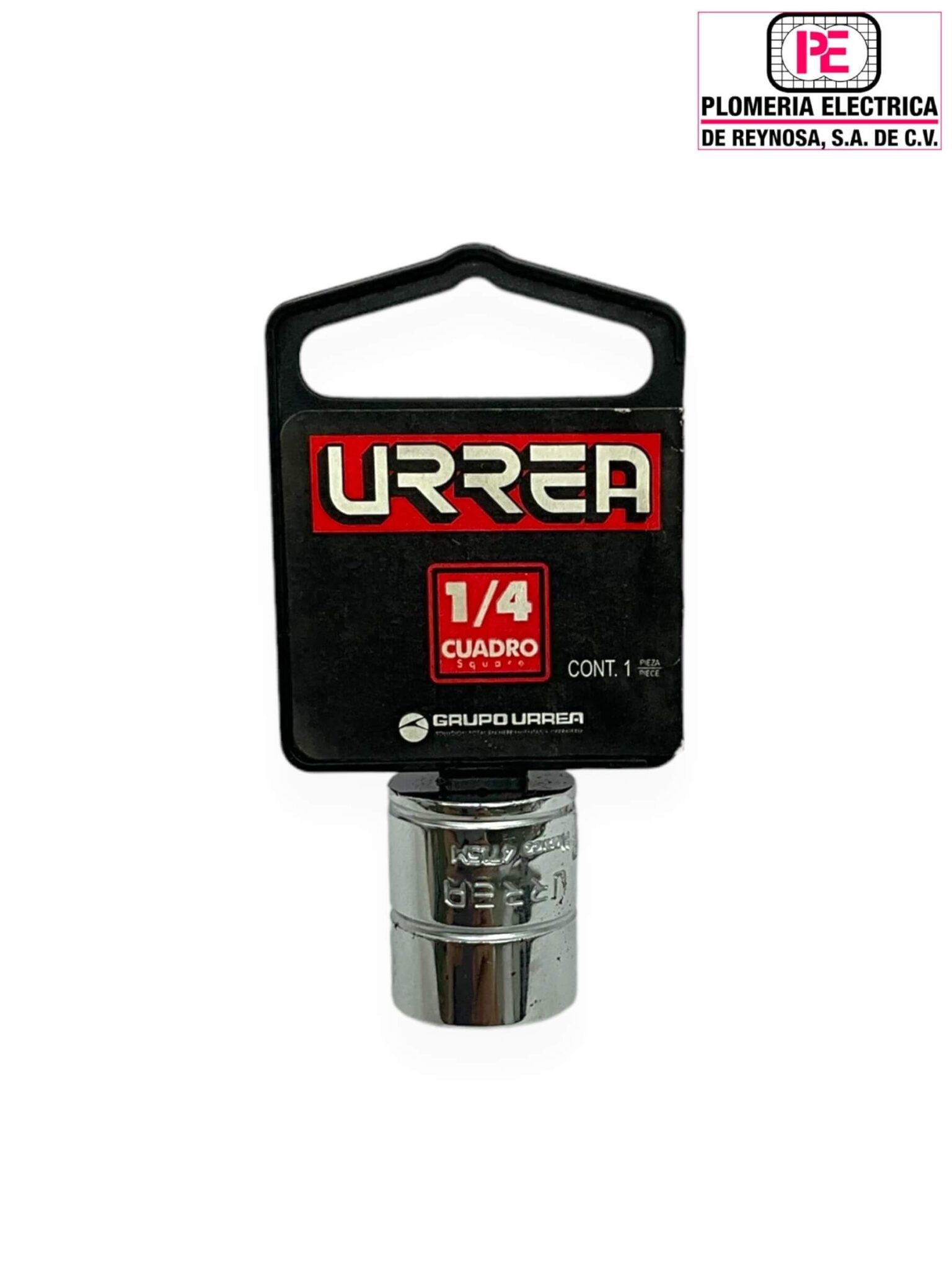 Dado 1/4″ Metrico Hexagonal 15MM Urrea